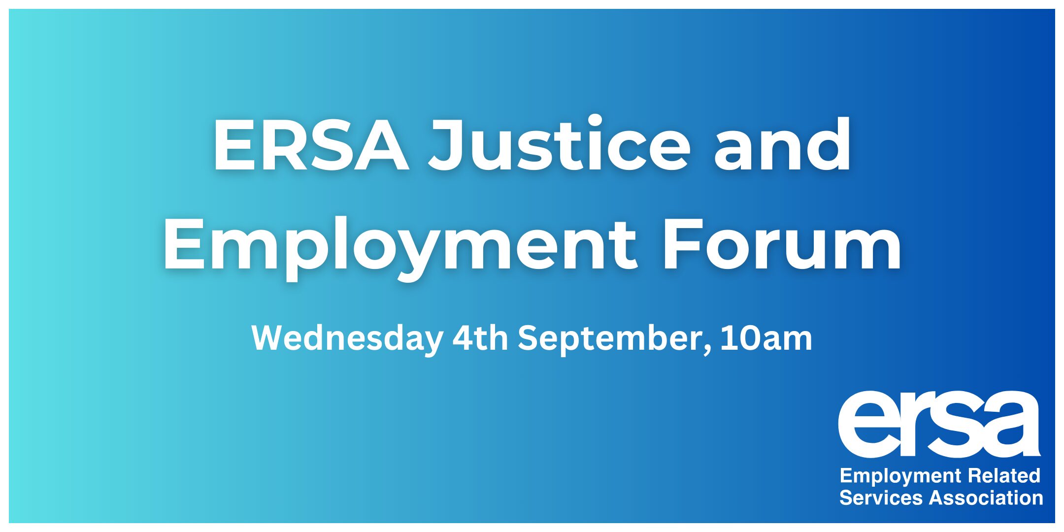 Justice and Employment Forum - ERSA | Working for better work